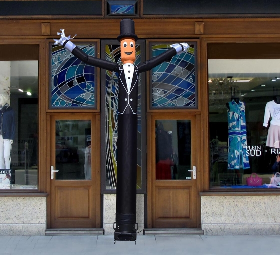 Tuxedo Inflatable Tube Man