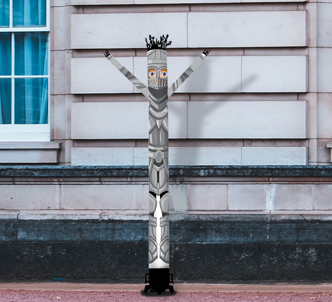 Knight Inflatable Tube Man Mascot
