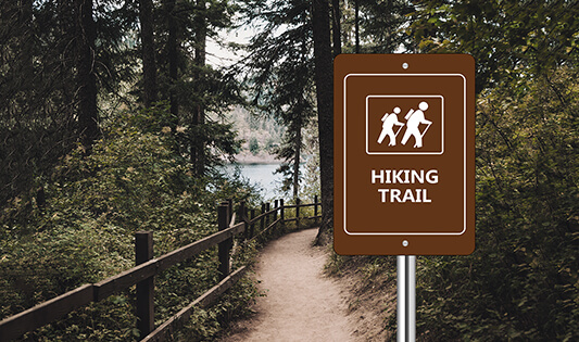 Buy Custom Trail Markers Signs at 20% Off on First Order | CircleOne