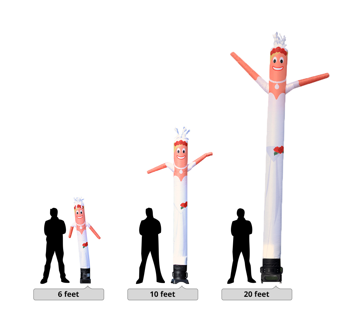 Solution for business related Bride Inflatable Tube Man Character ...