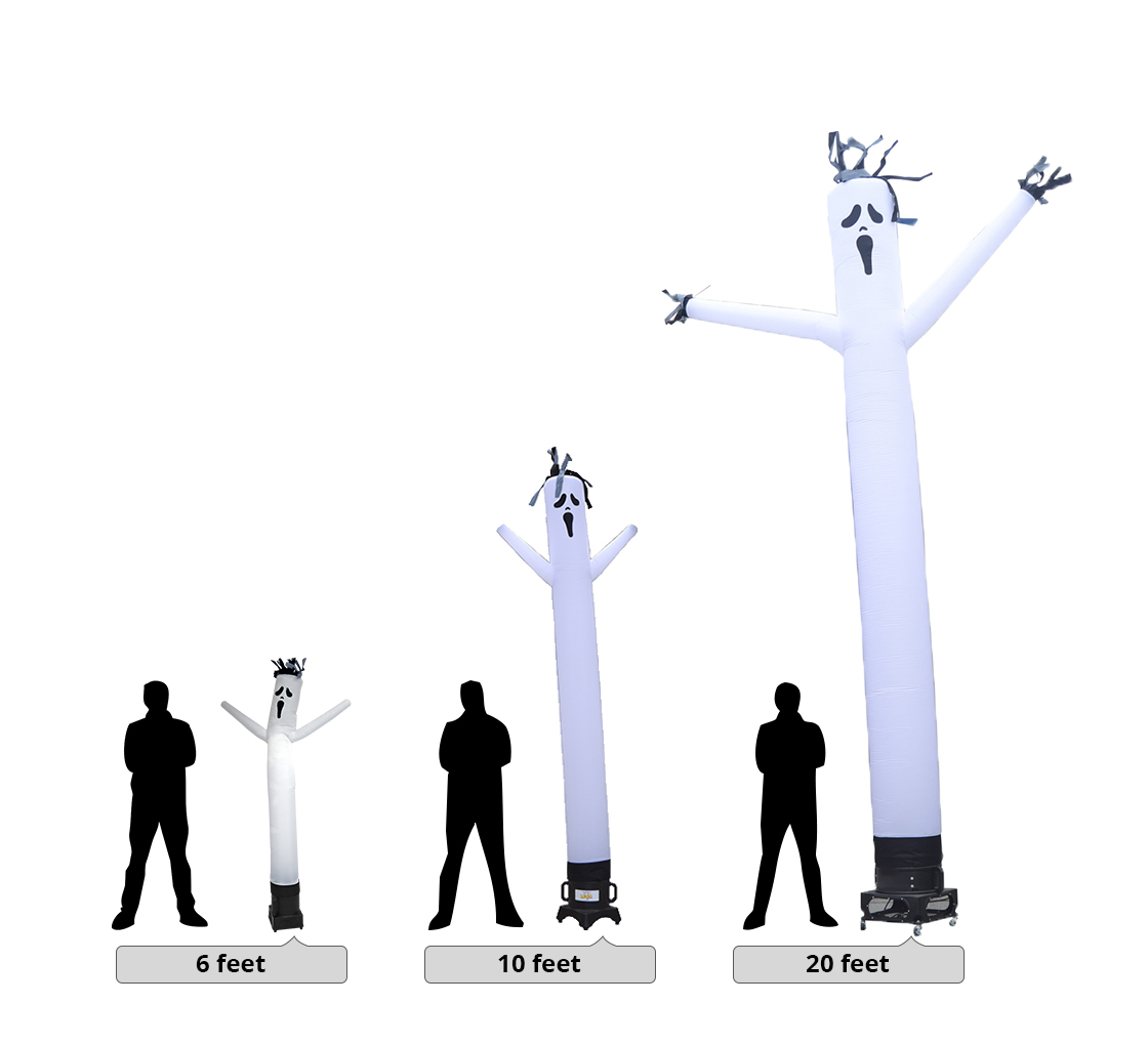 Halloween Ghost Inflatable Tube Man