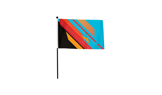 Custom Printed Hand Flags, Promotional Hand Waving Flags Online India
