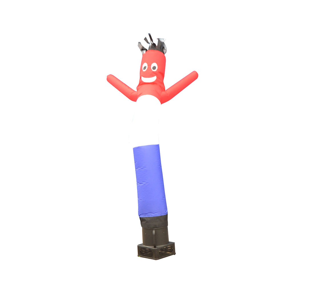 Red, White, Blue Inflatable Tube Man